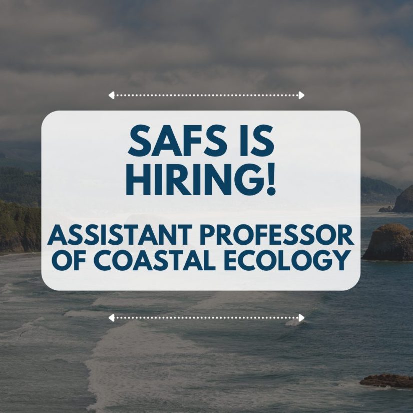 Open position for Assistant Professor of Coastal Ecology