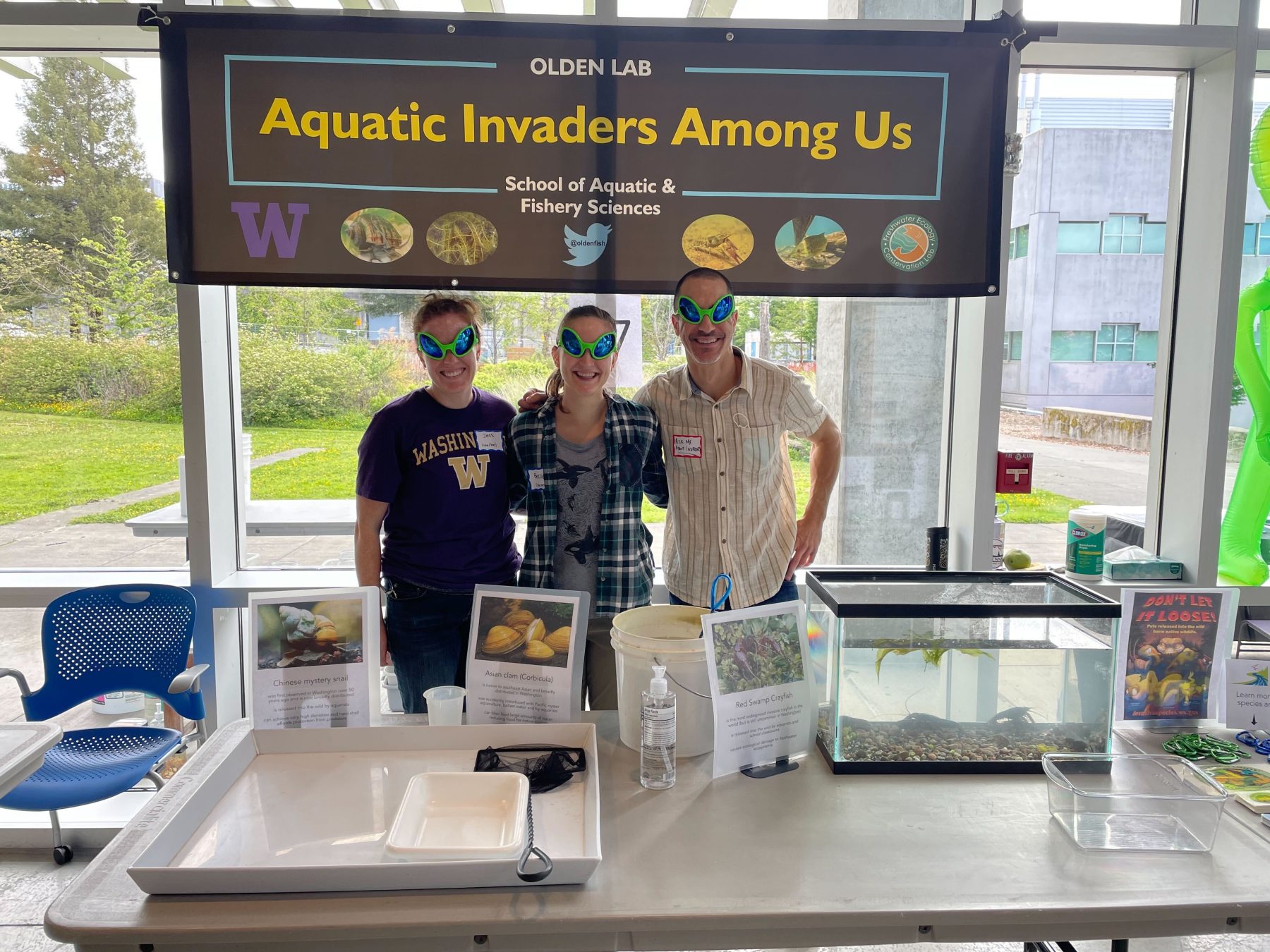 What aquatic invaders are among us? Find out at the SEAS Open House